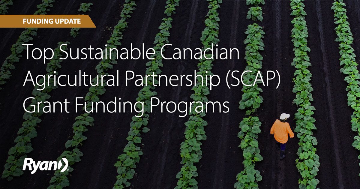 SCAP (Sustainable Canadian Agricultural Partnership) Grant Funding Programs