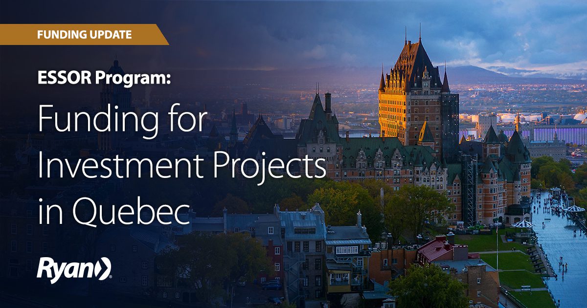 Quebec Funding for Investment Projects in Q